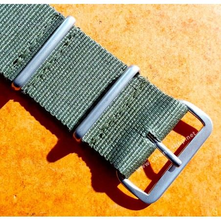 JAMES BOND KHAKI Nylon NATO WATCH STRAP 22mm BAND Strap Military G-10 ...