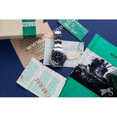 Rolex Vintage 1966 BLANK Watch paper document Guarantee ref RP 1233.V ...