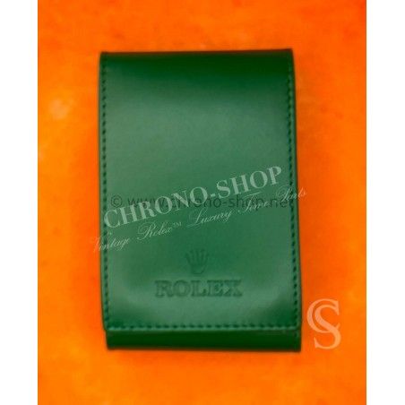 Rolex Green Leather Travel Case Pouch New Premium Version Storage Case ...