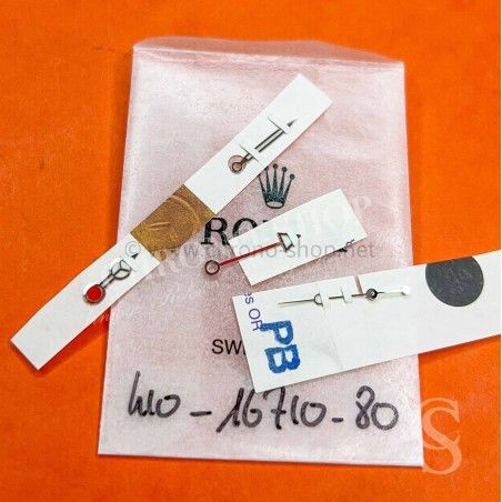 Rolex New Genuine GMT-Master ll Set 18ct White Gold Hands 410-16700 ...