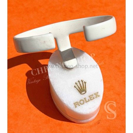 Rolex Original 70's collector watch Oval Heavy Marble display stand ...