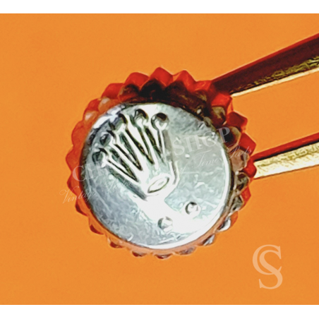 Rolex 18k White Gold President TWINLOCK Ø6mm crown watches Datejust ...