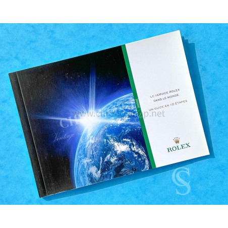 ROLEX MODERN BROCHURE SERVICE FACTORY 10 STEPS BOOKLET SUBMARINER,GMT ...