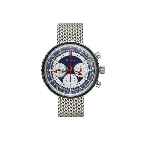 Bulova Collectible Vintage Stars And Stripes C Valjoux 7736 Steel ...