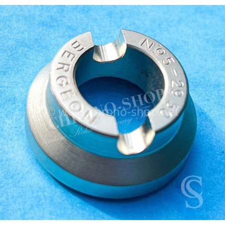 Bergeon 5537 n°5 29,50mm Skilled replacement table steel case opener ...