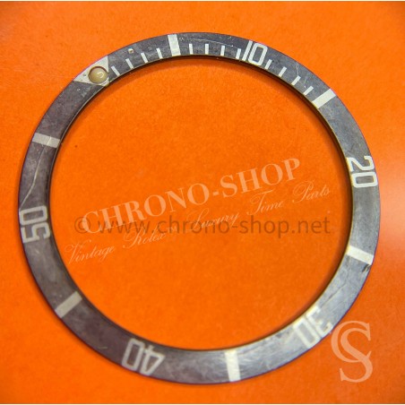 Rolex vintage 70's Fat Font Mark 3 stormy grey blue bezel insert ...