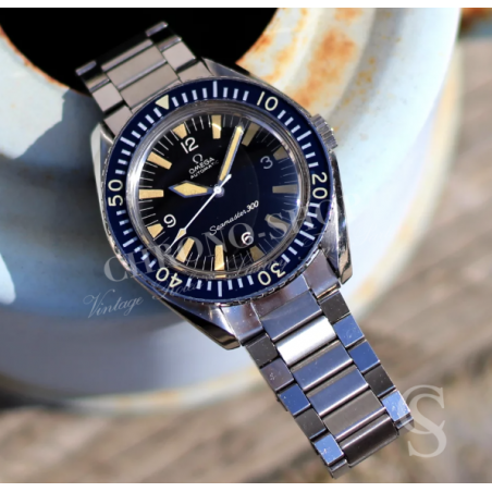 Omega vintage 165.024 Original Sword hand part tritium Vintage Omega ...