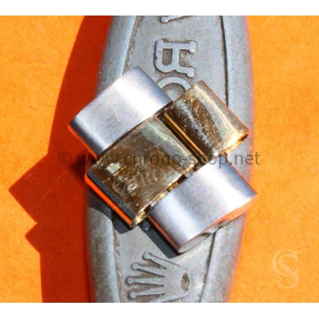 ROLEX TUDOR 1x FOLDED 7835 TUTONE LINK YELLOW GOLD STEEL 18mm BRACELET ...