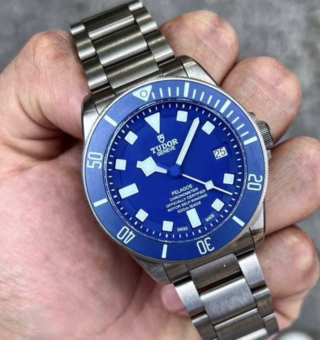 chronoshop Tudor Rare Luminous Bezel Insert Ceramic Unidirectional ...