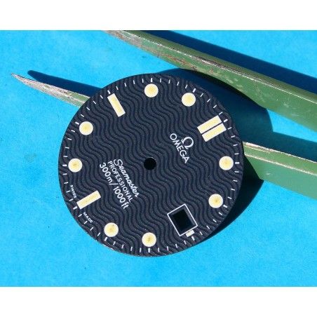 OMEGA Original Luminova vintage Dark Blue Seamaster Date Professional ...