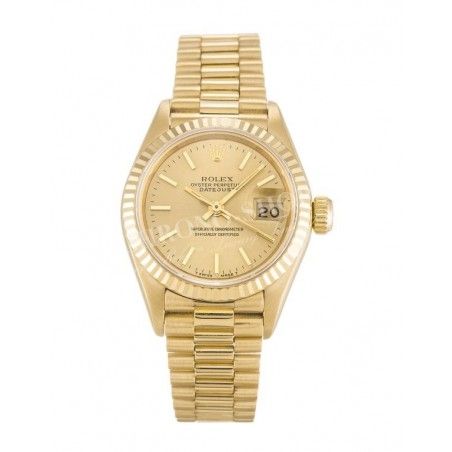ROLEX LADIES DATEJUST 69173,69178 MOVEMENT 2035,2135 YELLOW GOLD ...