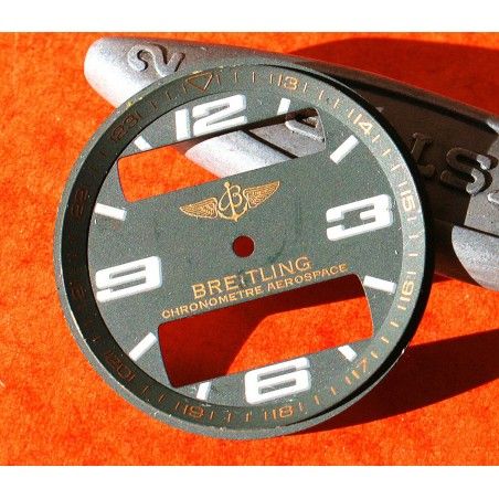 Breitling Rare 90's Watch AEROSPACE Grey Faded Dial with Arabic ...