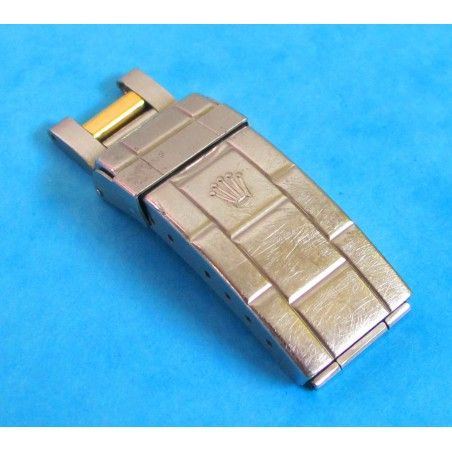 1990 Authentic Rolex clasp 18K/SS Oyster 93153 20mm Bracelet for 2Tone ...